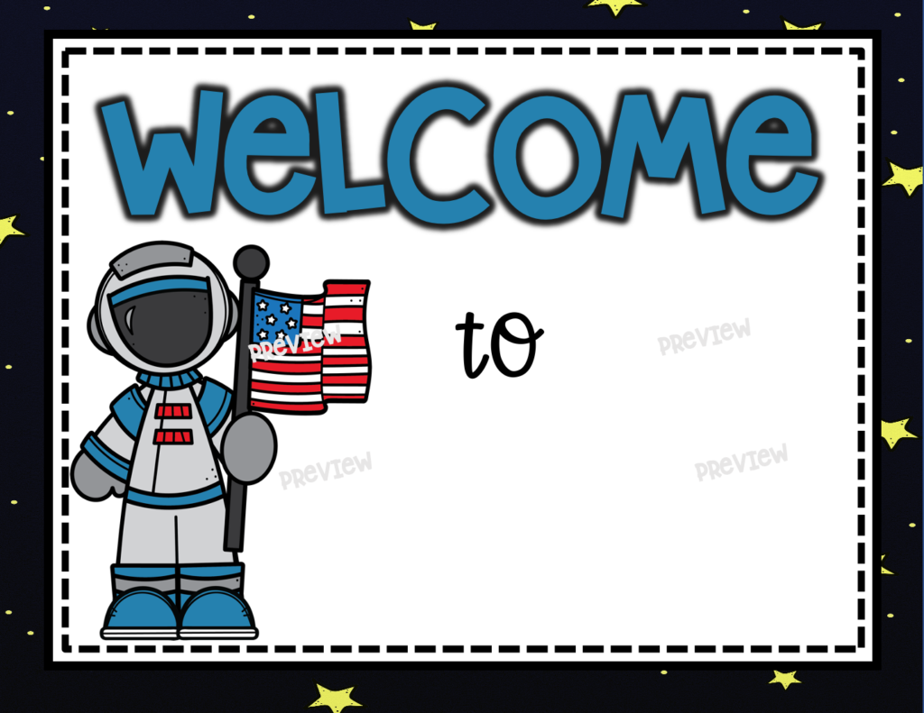 Space Classroom Decor Bulletin Board - Made By Teachers