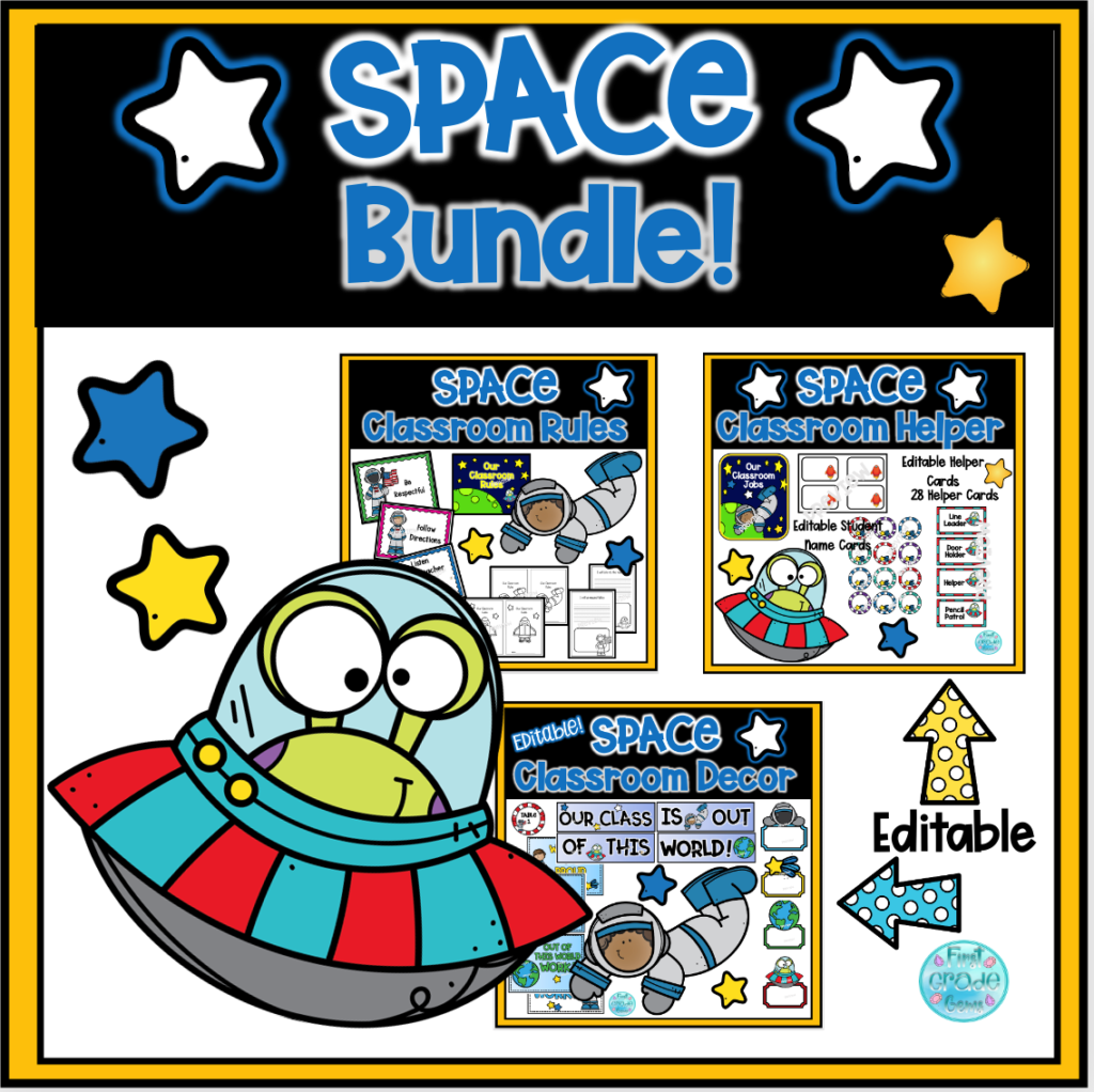 Space Classroom Bundle - Made By Teachers