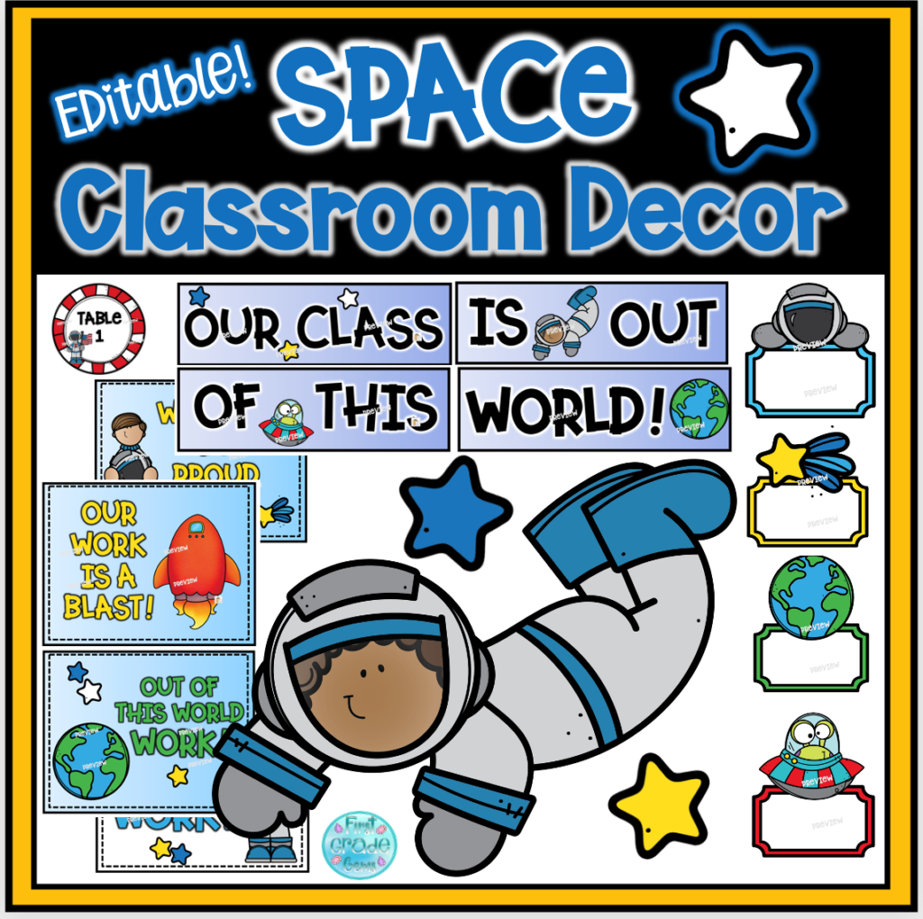 Space Classroom Bundle - Made By Teachers