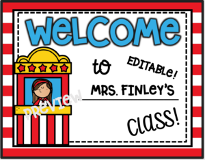 Circus Classroom Door Bulletin Board Decor - Made By Teachers