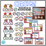 Circus Classroom Door Bulletin Board Decor - Made By Teachers