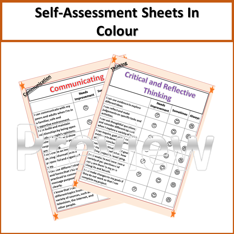 BC Core Competencies Self Assessment Reflection - Made By Teachers