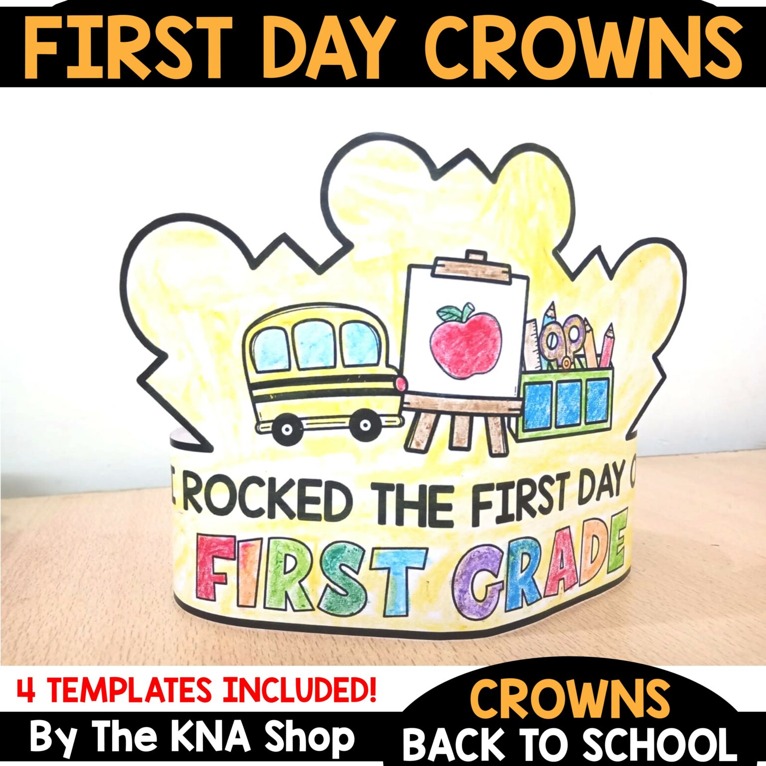 Name Crowns Welcome Back to School | Made By Teachers