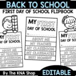 First Day of School Activities Flipbook Editable | Made By Teachers