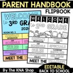 Parent Handbook Flipbook Meet the Teacher Night - Made By Teachers