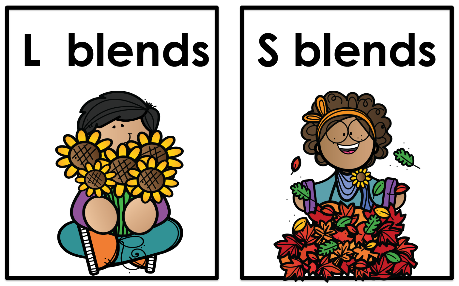 Fall Consonant Blends - Made By Teachers