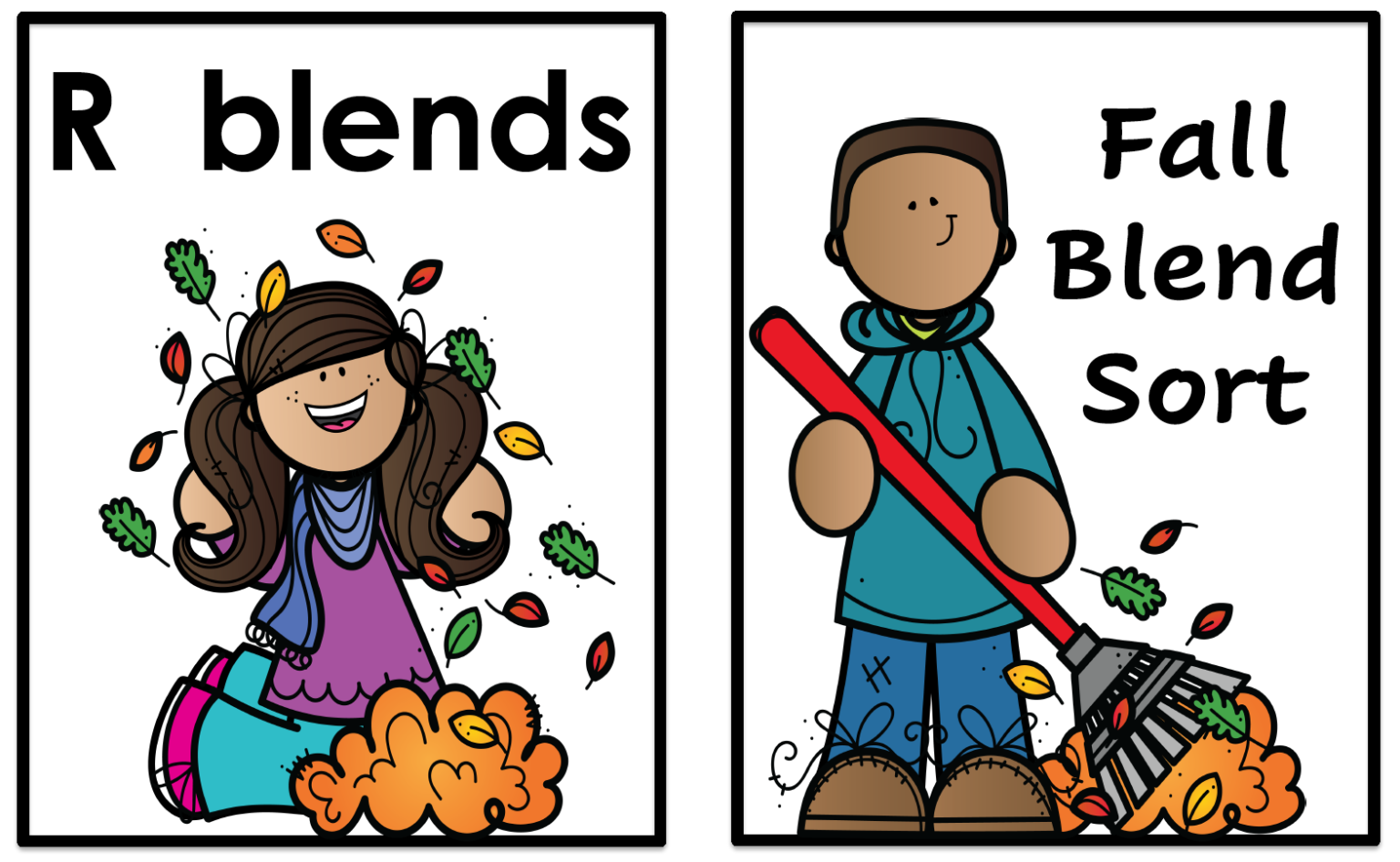 Fall Consonant Blends - Made By Teachers