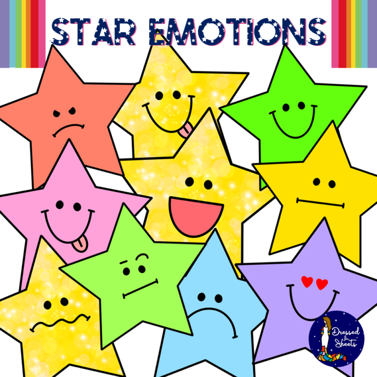 Star Emotions Clip Art | Made By Teachers