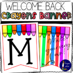 Crayons Pennant Banner | Made By Teachers