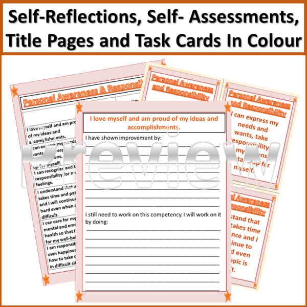 BC Core Competencies Personal Awareness - Made By Teachers