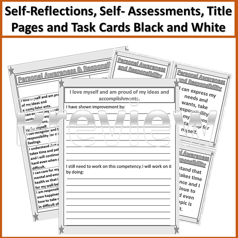 BC Core Competencies Personal Awareness - Made By Teachers