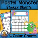 Monster Sticker Charts | Made By Teachers