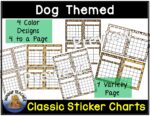 Dog Sticker Chart BUNDLE - Made By Teachers