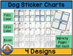 Dog Sticker Chart BUNDLE - Made By Teachers