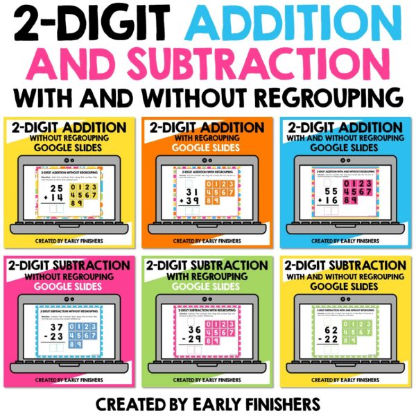 4 Digit Subtraction Without Regrouping | Made By Teachers