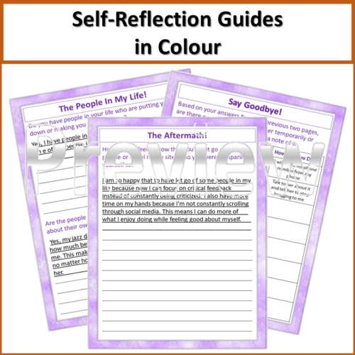 Self Esteem Activities- Comparison for High School | Made By Teachers
