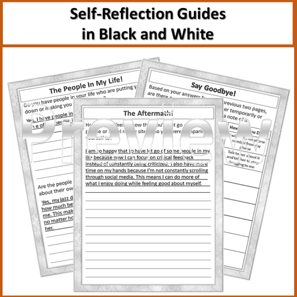 Self Esteem Activities- Comparison for High School | Made By Teachers