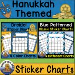 Hanukkah Sticker Chart BUNDLE | Made By Teachers