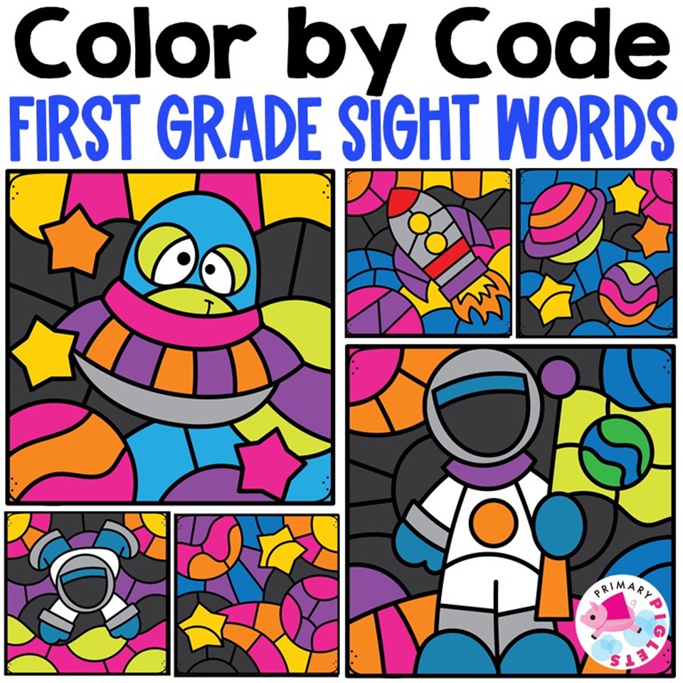 Winter Color by Sight Words Second Grade - Made By Teachers