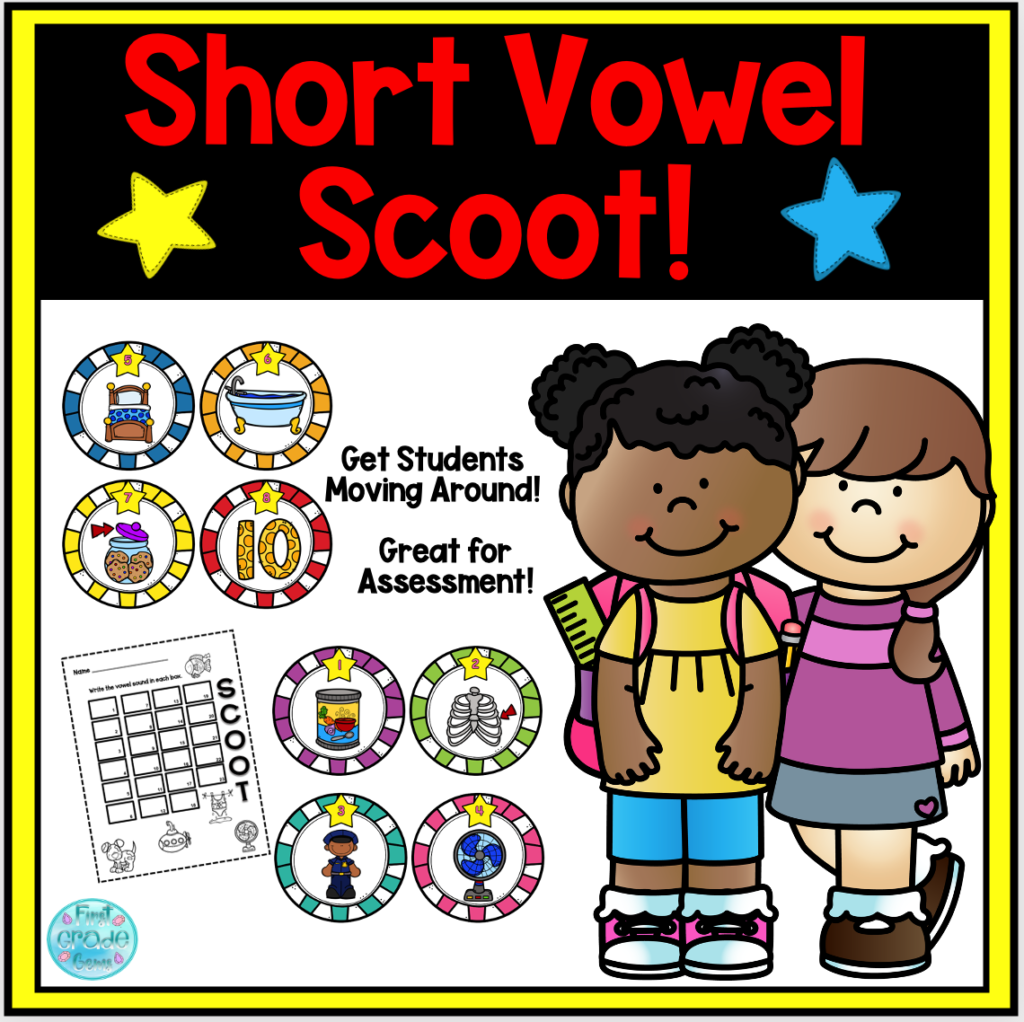 Short Vowel Scoot | Made By Teachers