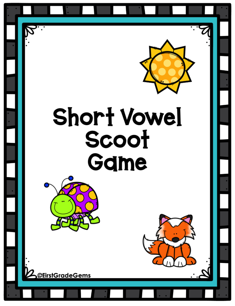 Short Vowel Scoot - Made By Teachers