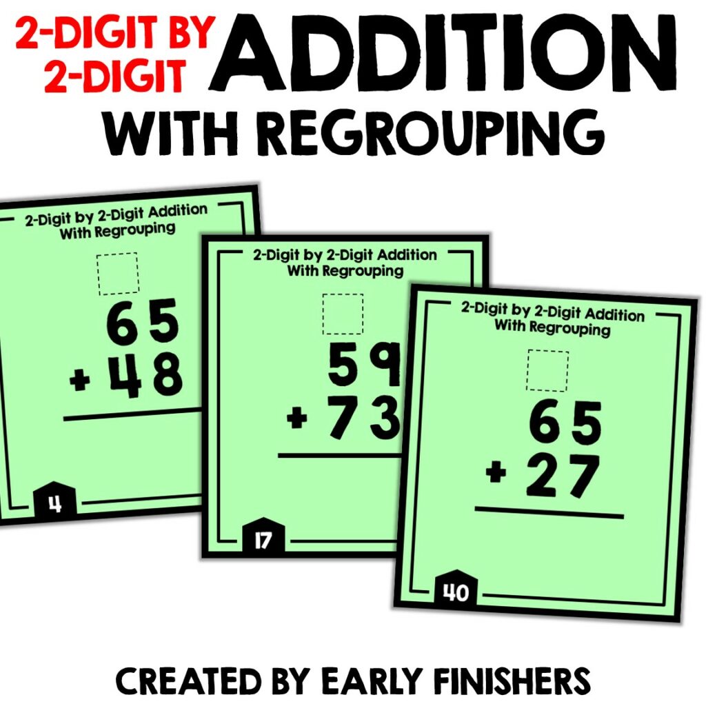 2 Digit By 2 Digit Subtraction With Regrouping Made By Teachers 2 Digit By 2 Digit Subtraction With Regrouping Made By Teachers
