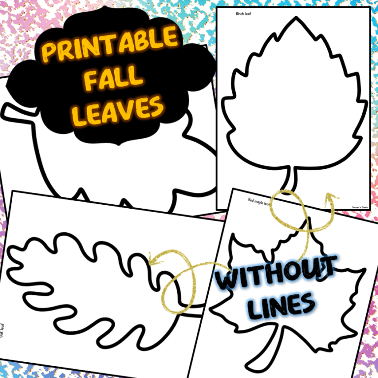 Printable Fall Leaves - Made By Teachers