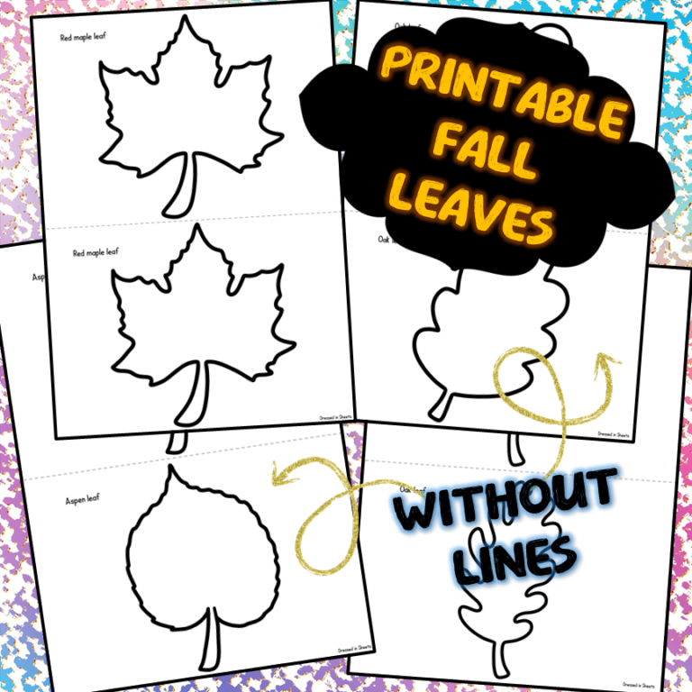 Printable Fall Leaves - Made By Teachers