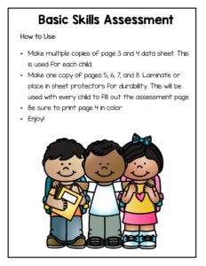 Basic Skills Assessment | Made By Teachers