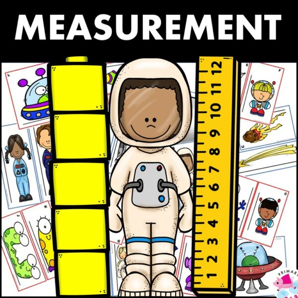 Nonstandard Measurement Length Space Theme - Made By Teachers