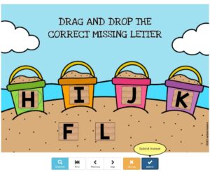 Missing Letters Boom Cards - Made By Teachers