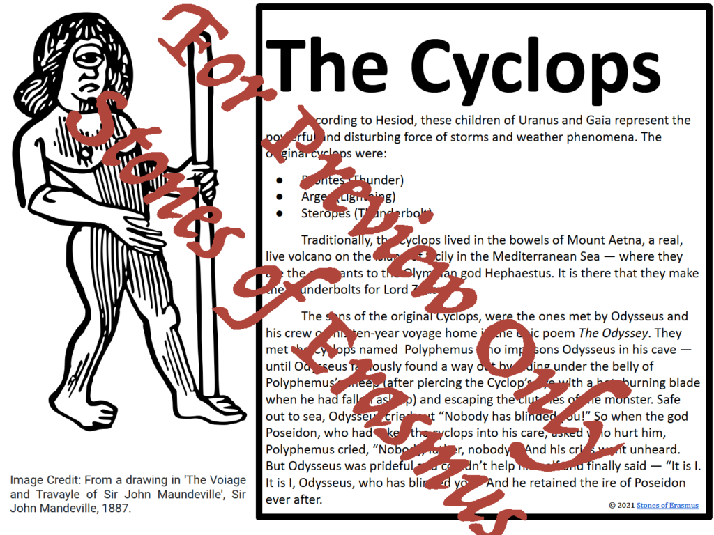 Olympian Creation Myth & More Greek Mythology Series for Grades 8-10 ...