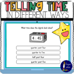 Telling Time in Different Ways BOOM Cards | Made By Teachers