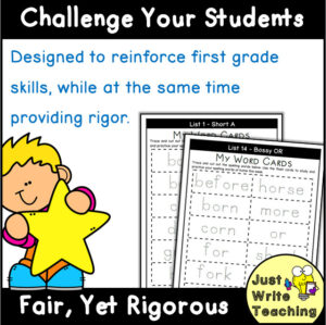 Back to School - First Grade Spelling Curriculum - Made By Teachers