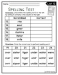 Back to School - First Grade Spelling Curriculum - Made By Teachers