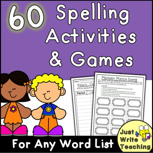Spelling Activities and Games for Any Word List - Made By Teachers