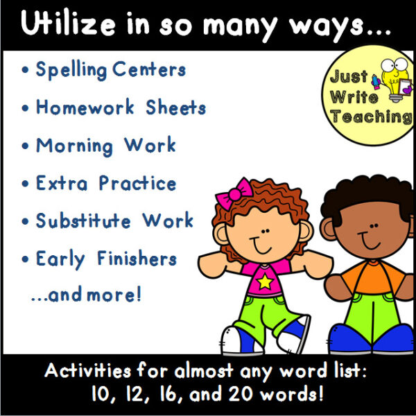Spelling Activities and Games for Any Word List | Made By Teachers