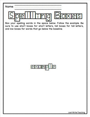Spelling Activities and Games for Any Word List - Made By Teachers