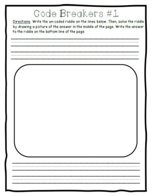 Code Breaker Riddles Enrichment Activities - Made By Teachers
