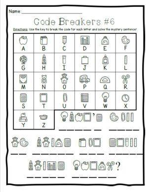 Code Breaker Riddles Enrichment Activities - Made By Teachers