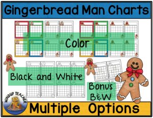 Gingerbread Man Sticker Charts | Made By Teachers