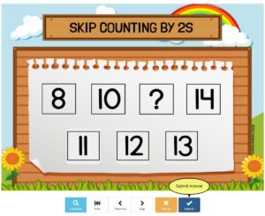Skip Counting Numbers by 2s to 50 - Made By Teachers