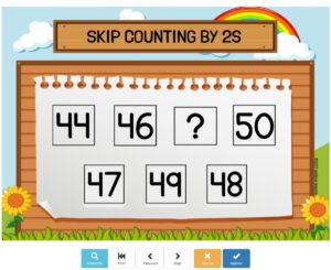 Skip Counting Numbers by 2s to 50 - Made By Teachers
