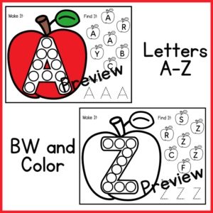 Alphabet Formation Apple Theme Worksheets - Made By Teachers