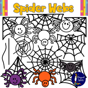 Spider Webs Clip Art - Made By Teachers