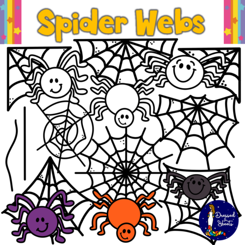 Spider Webs Clip Art - Made By Teachers