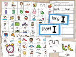 Word Sorts LONG & SHORT VOWELS Word Cards CVC CVCe - Made By Teachers