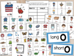 Word Sorts LONG & SHORT VOWELS Word Cards CVC CVCe - Made By Teachers