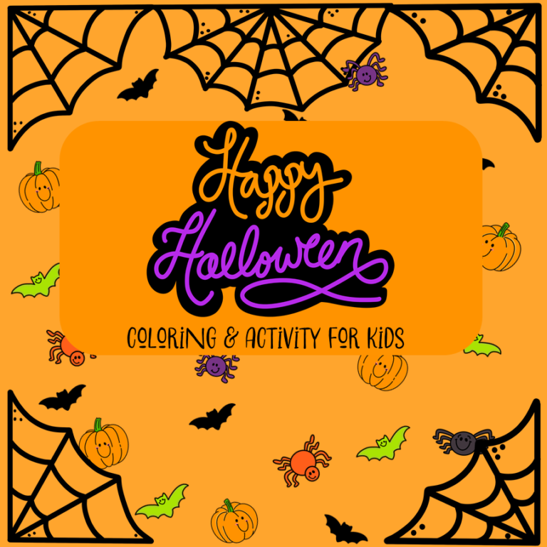 Halloween Coloring and Activity Pack | Made By Teachers