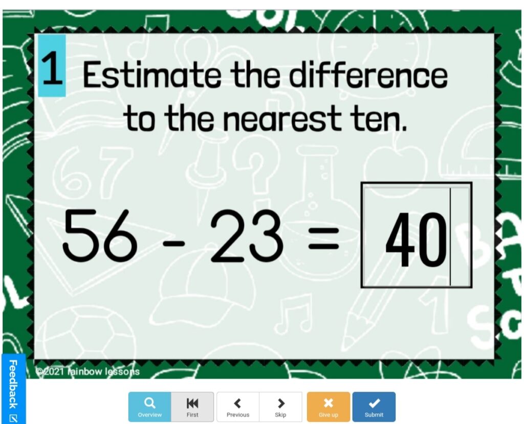 Estimating Differences | Rounding to the nearest - Made By Teachers